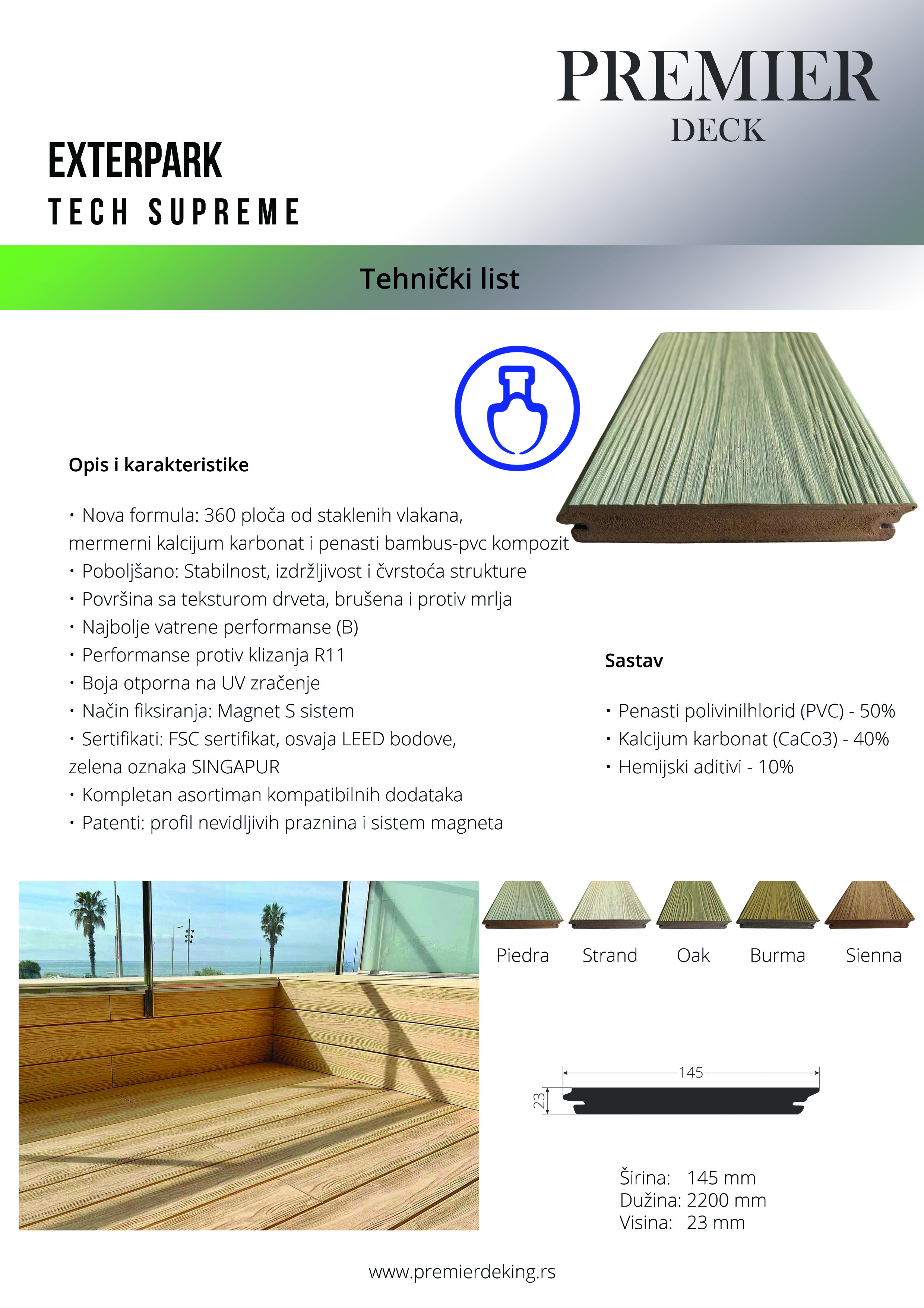Premier - profesionalna rešenja za deking i klading - Exterpark Tech ...
